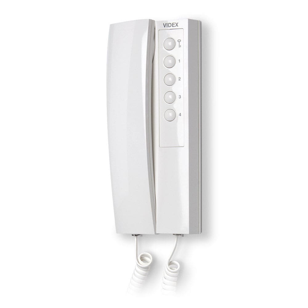 Interphone audio blanc - 3187 - Videx Electronics S.p.A. - non ...