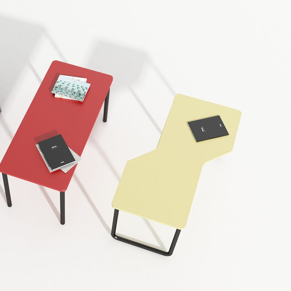 Table d'enseignement contemporaine - PUZZLA - Iduna S.A. - en stratifié ...