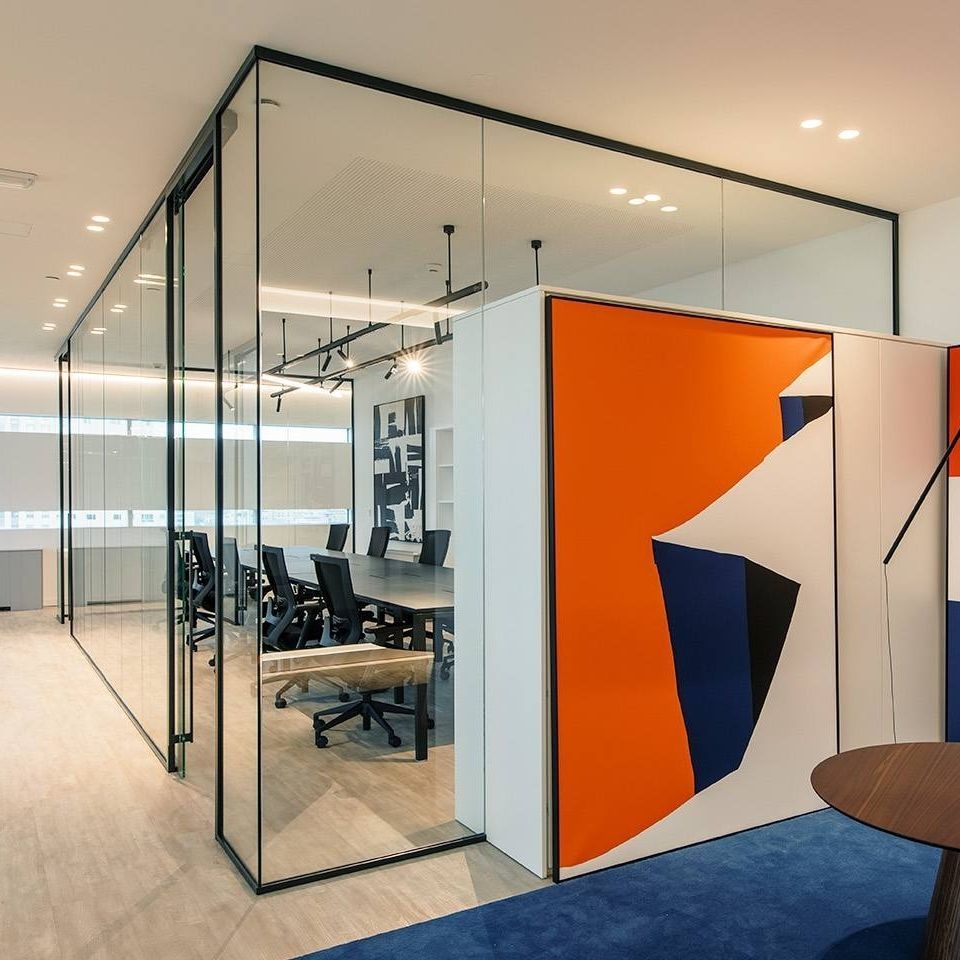 Cloison amovible - UNICA SC - DIVILUX - en verre / professionnelle / de ...