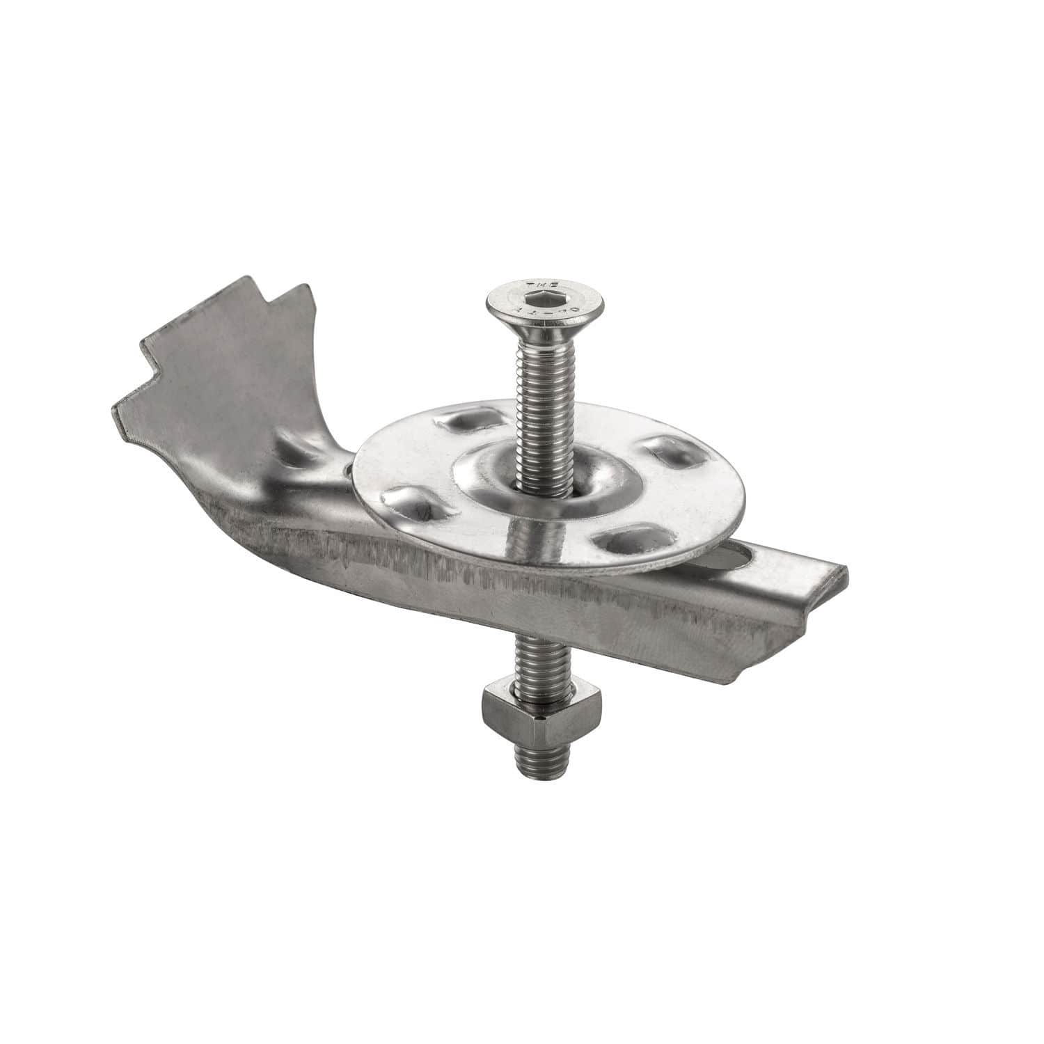 Système de fixation en inox - JK TECHNIC - pour plancher / pour marche ...