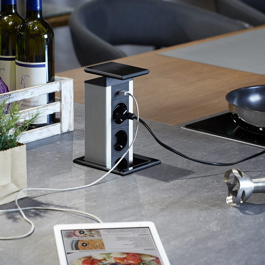 Prise de courant - PORT PUSH - EVOline - informatique / multiple / pour ...