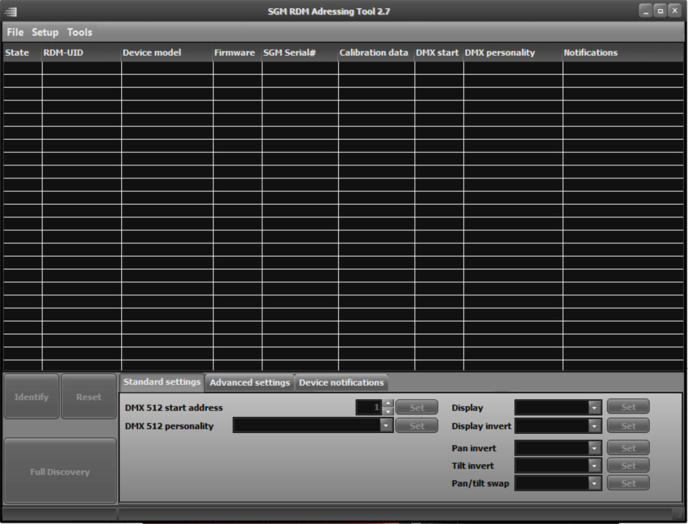 Logiciel de gestion - RDM - SGM Light