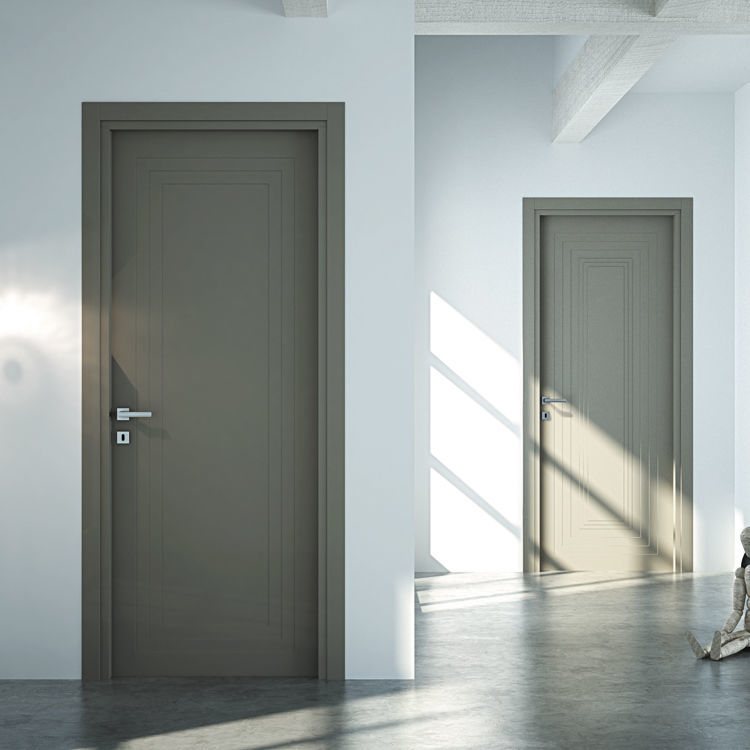 Porte d'intérieur - AGATA - FBP PORTE - en bois / battante / contemporaine