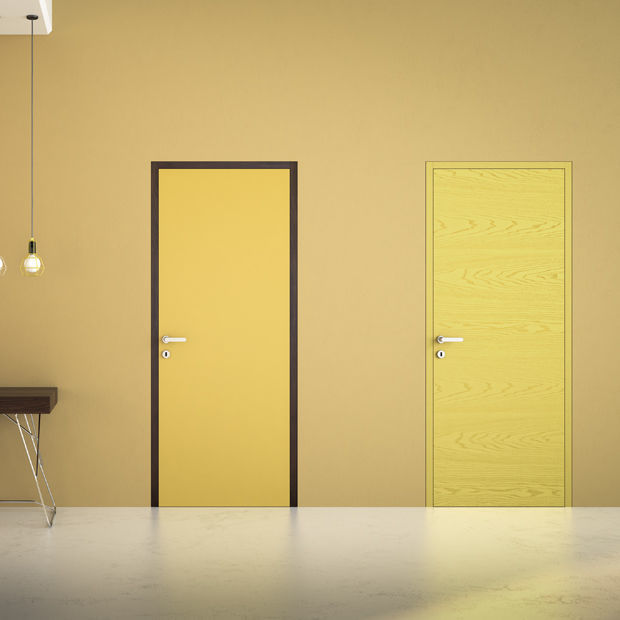 Porte d'intérieur - AURORA - FBP PORTE - en bois / battante / contemporaine