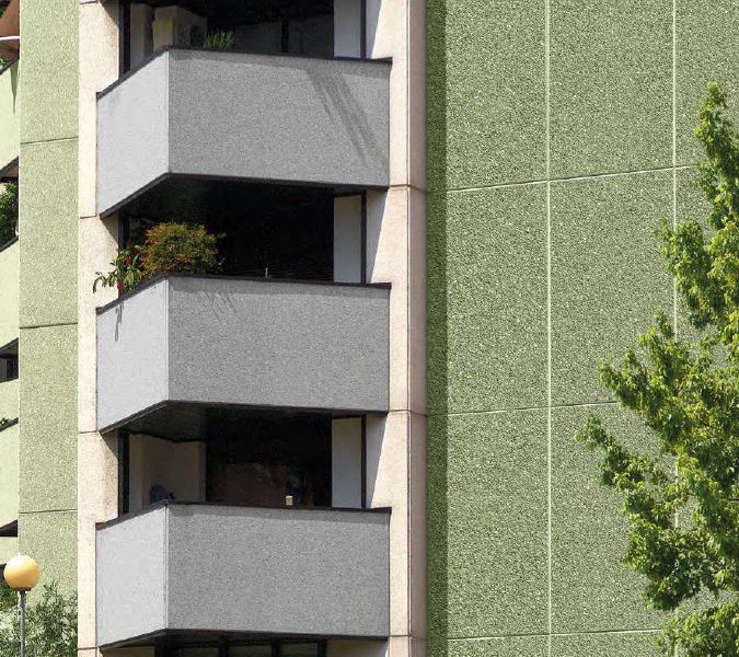 Matrice de coffrage pour pilier - 0402 ROUGH - Plasmacem - pour balcon ...