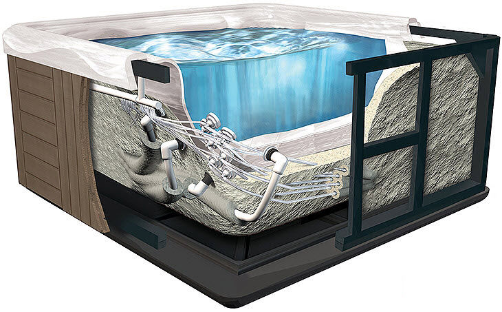 Spa hors-sol / carré / 8 places - LSX 900 - MASTER SPAS - Vidéos