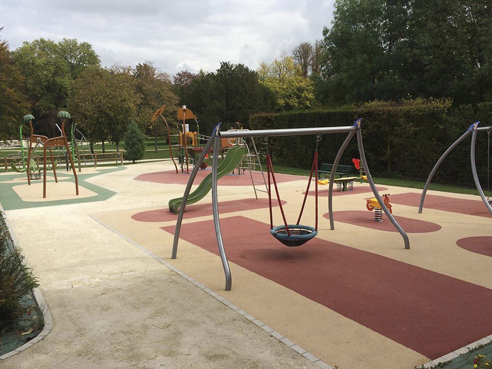 Balançoire en acier - SOLO+ : JJM-1127 - HUSSON INTERNATIONAL - pour ...