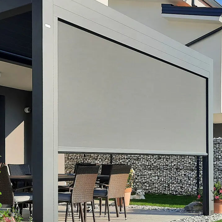 Pergola autoportée - VIPACCO - SLOVENIA - Gibus SPA - en verre / en ...