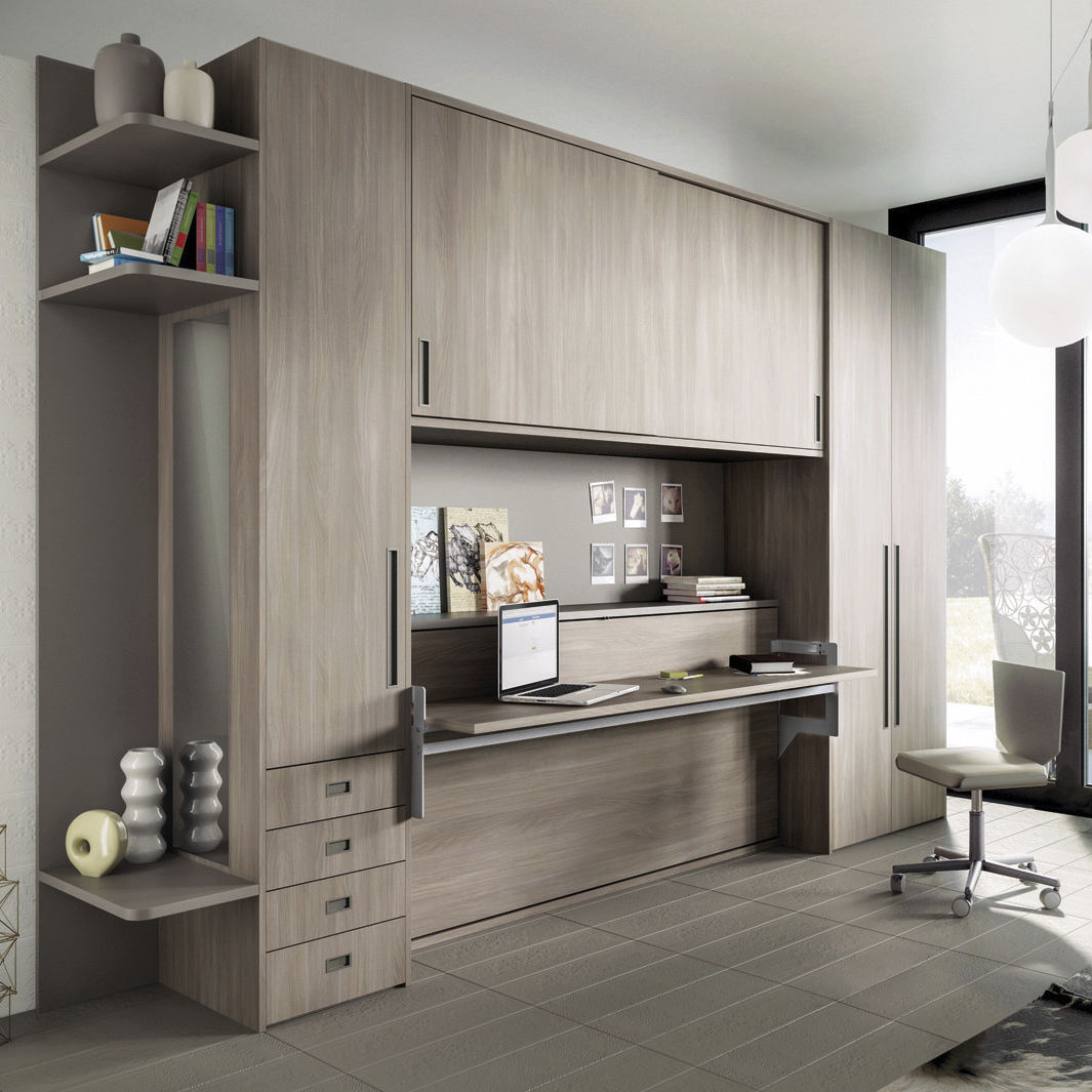 Lit escamotable - 364 - TUMIDEI - simple / contemporain / pour enfant