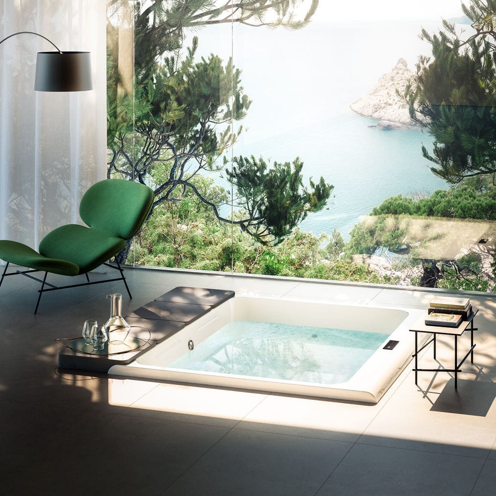 Spa encastrable / hors-sol / rectangulaire / 3 places - MAWI 175/200 ...