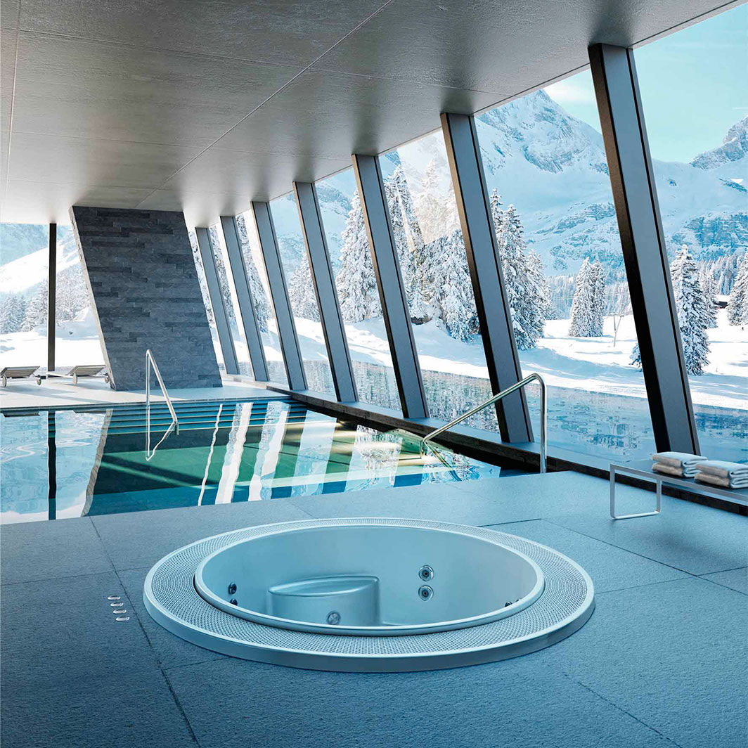 Spa encastrable - OF210 - GLASS 1989 - rond / 4 places / 5 places
