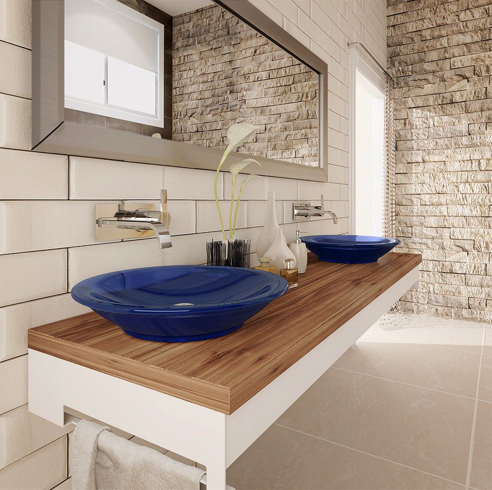 Vasque à poser - 2804 - Deco Lav - en résine / ronde / sans trou