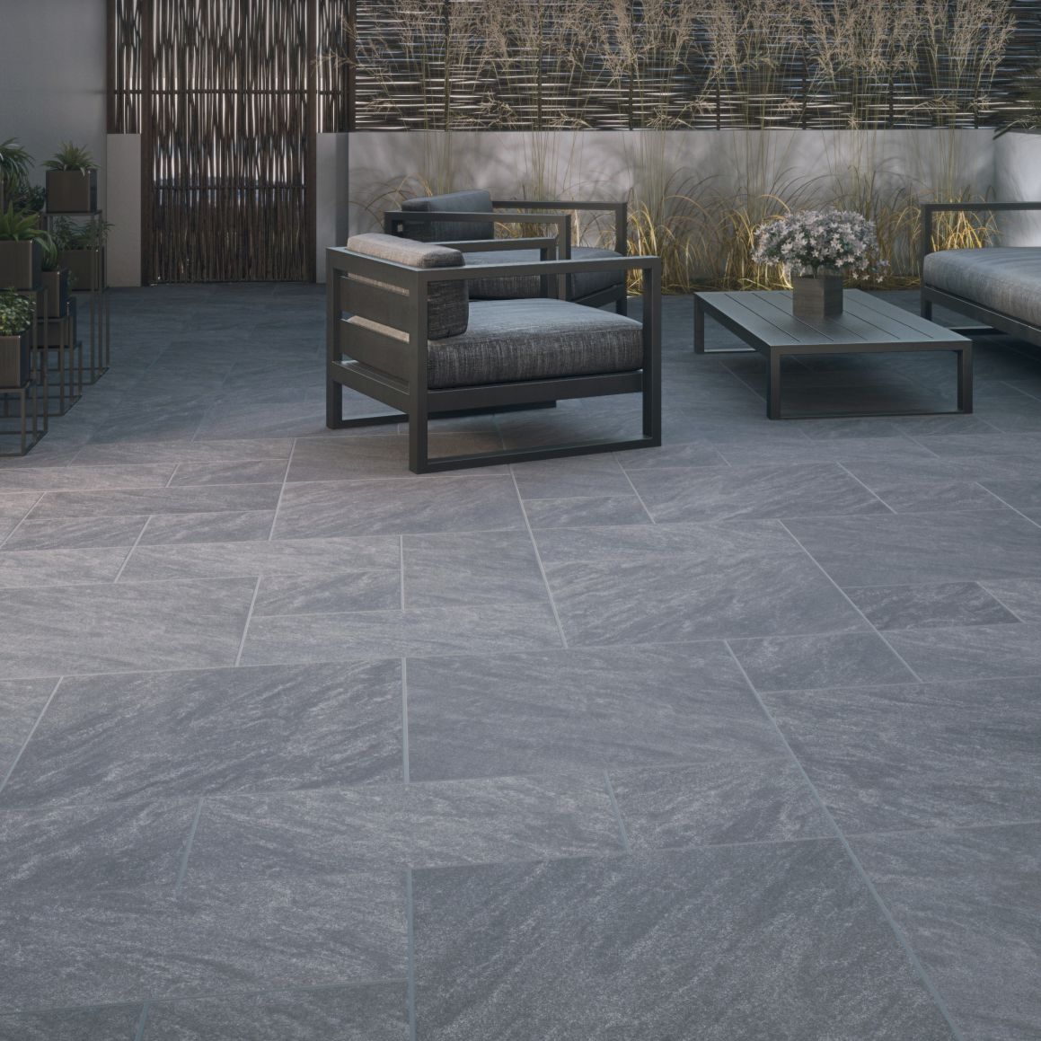 Dallage en grès cérame - ASPERO - BRADSTONE - d'extérieur / d'intérieur ...