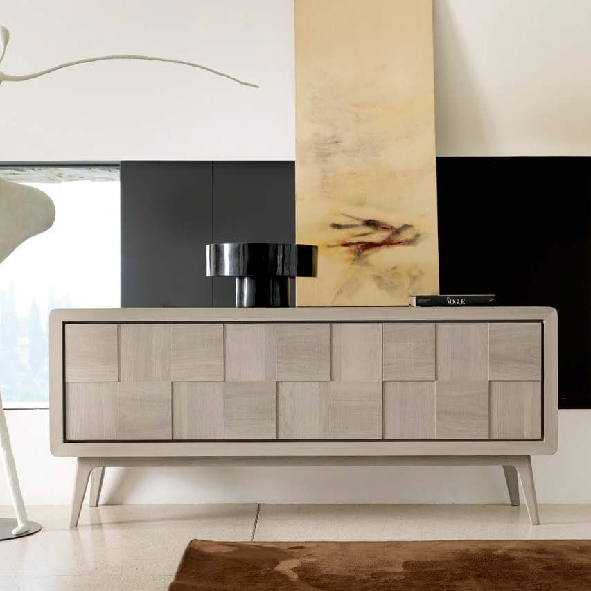 Buffet contemporain - A - 630 - Dale Italia - en bois / gris