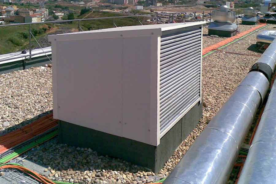 Panneau sandwich pour conduit CVC - PNB - face métallique