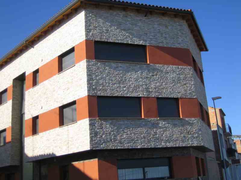 Plaquette de parement en pierre - ZETA - Tercocer - d'intérieur / d'extérieur / texturée