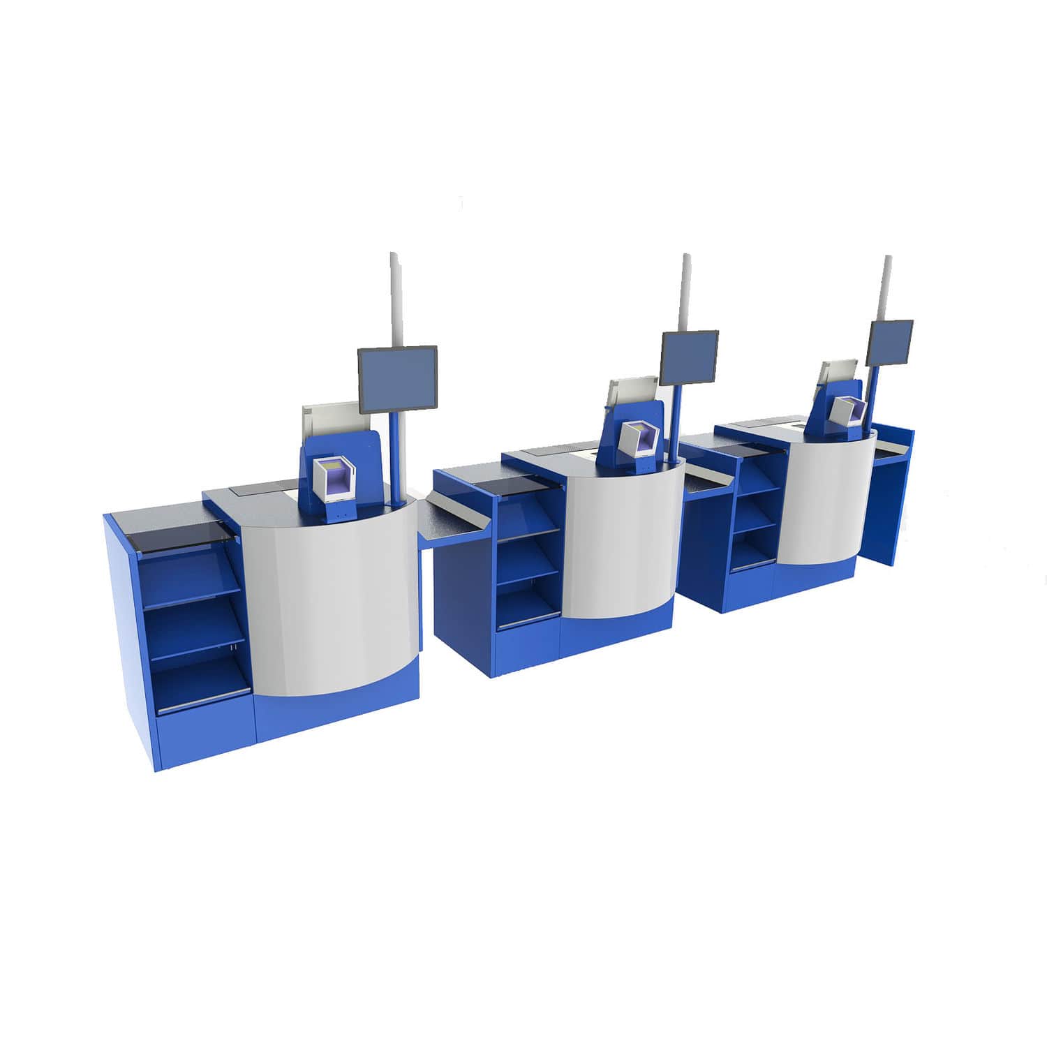 Caisse de sortie pour supermarché - EXPRESS - Gondella