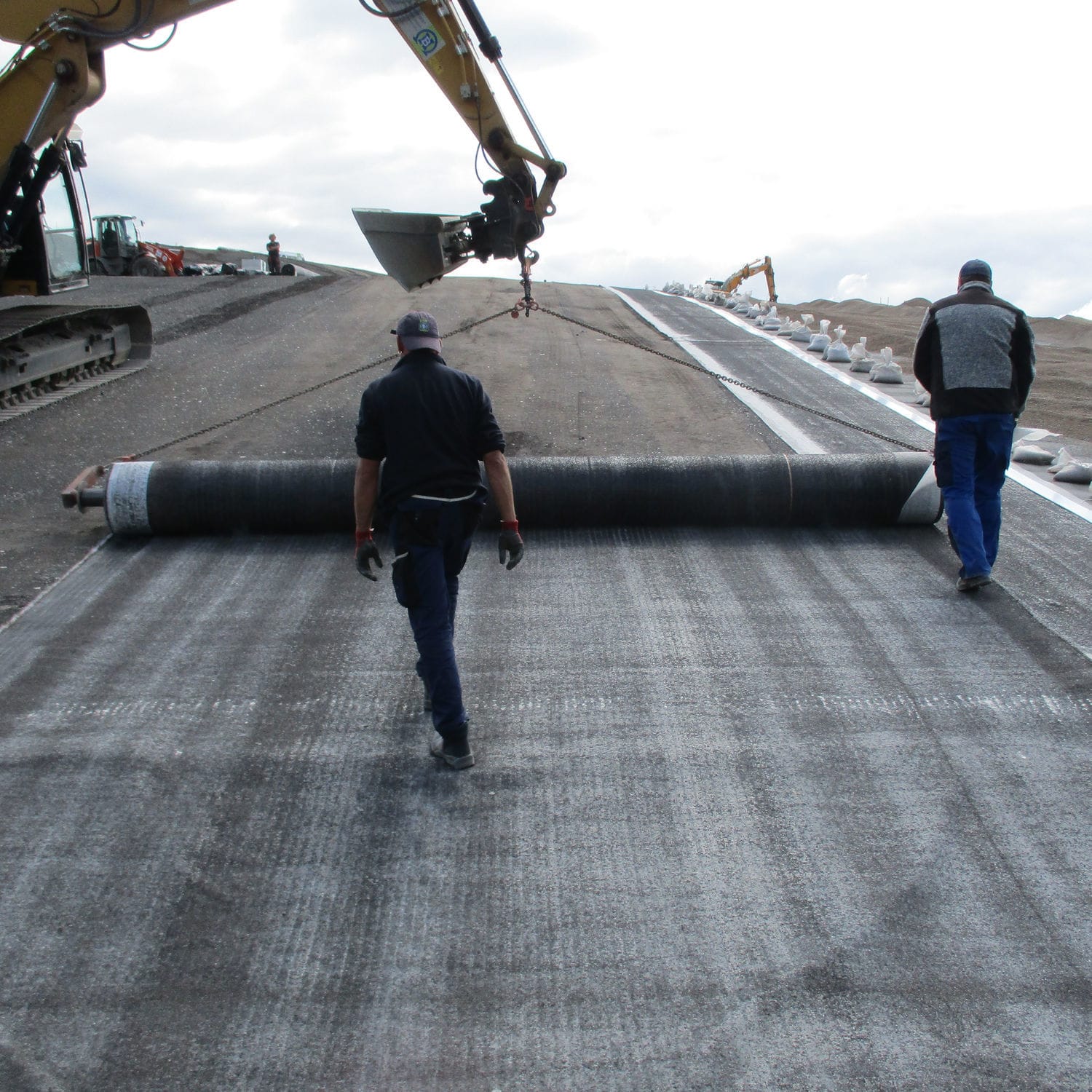 Membrane d'étanchéité de renfort - NaBento® - Huesker - pour fondation ...