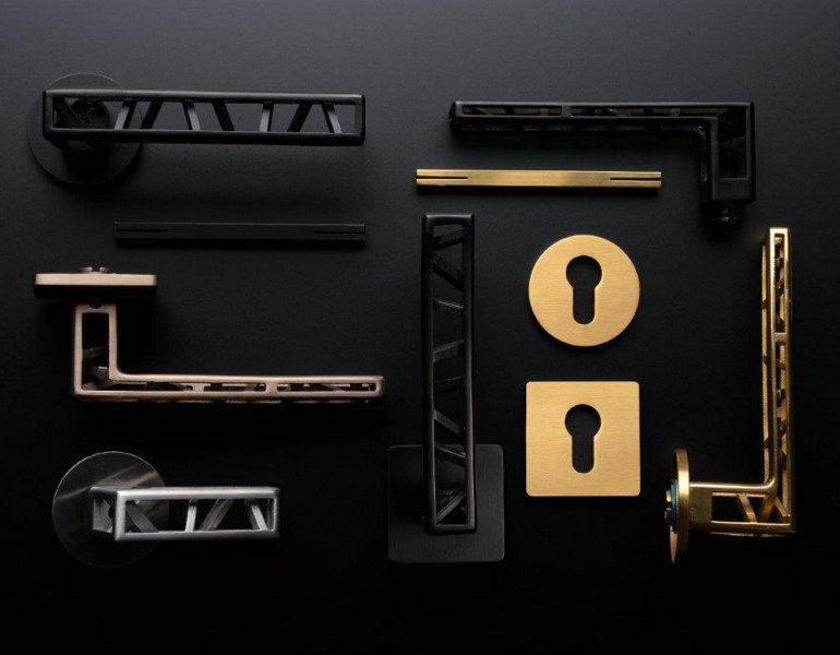 Poignée pour porte - INDUSTRY SQUELETTE - M&T 1997, a.s. - en inox / en ...