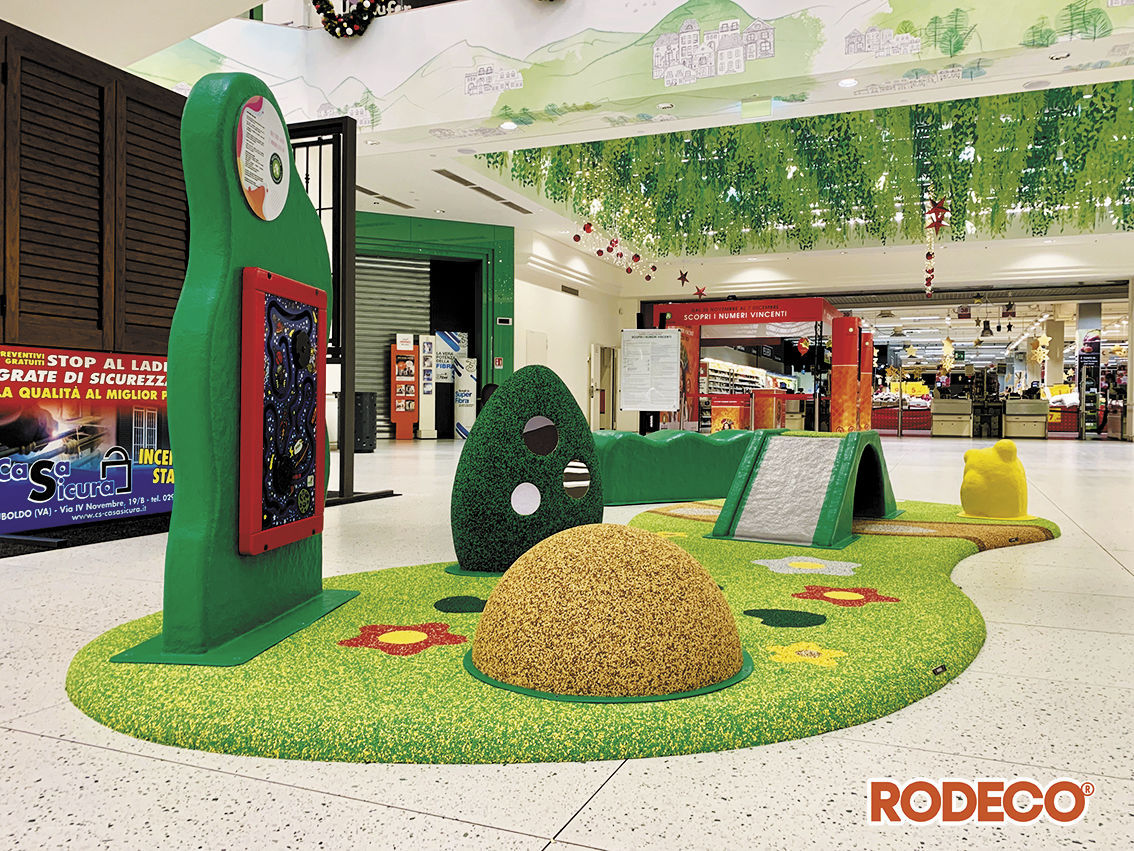 Structure de jeu pour établissement public - Rodeco AB - d'intérieur