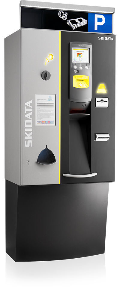 Borne de paiement pour parking - EASY.CASH - SKIDATA - automatique