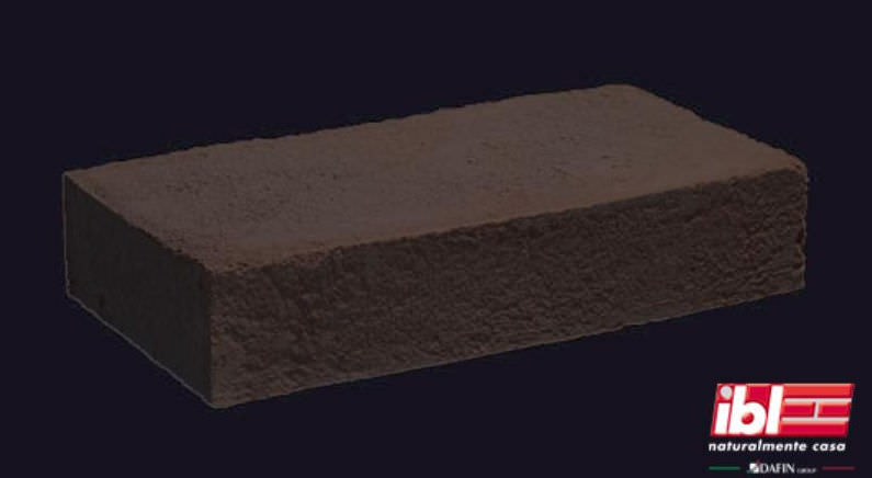 Brique pleine - TERRE DI ROMAGNA : DARK BROWN - IBL spa - murale / noire