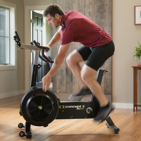 Vélo d'exercice pour parcours de santé - BIKEERG - concept2 - professionnel / résidentiel