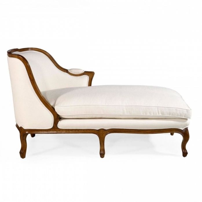 Méridienne de style Louis XV - ELÉONORE - Oficina Inglesa - en acajou ...