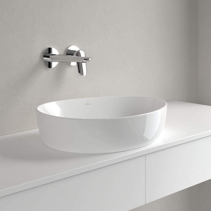 Vasque à poser - ANTAO : 4A7351XX - Villeroy & Boch - en céramique ...