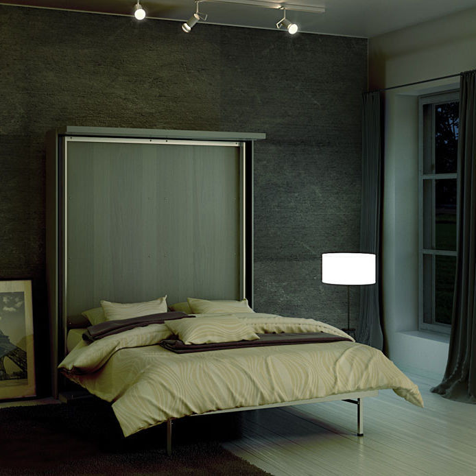 Lit escamotable - LMG - smqrt beds - double / contemporain / avec tête ...