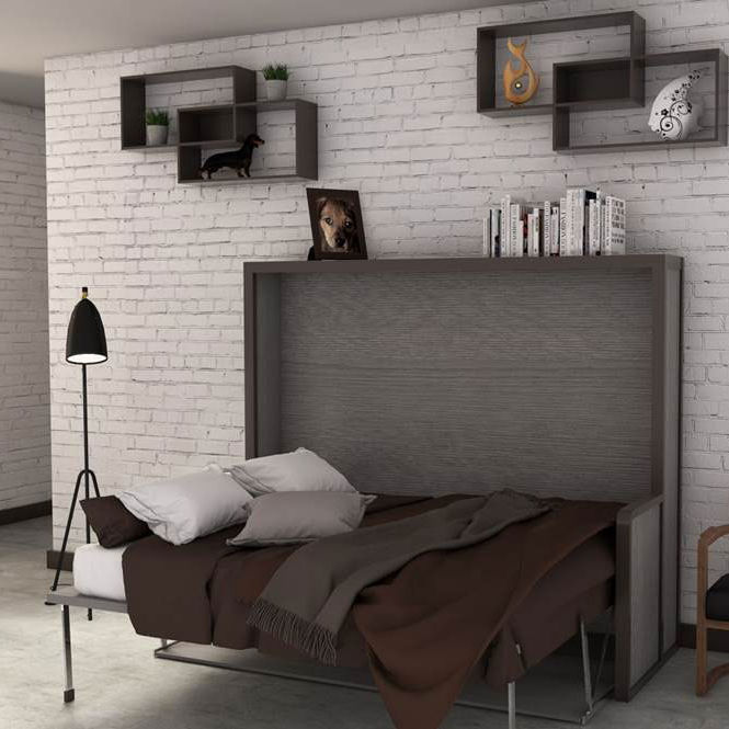 Lit escamotable - ABE - smqrt beds - simple / contemporain / avec bureau