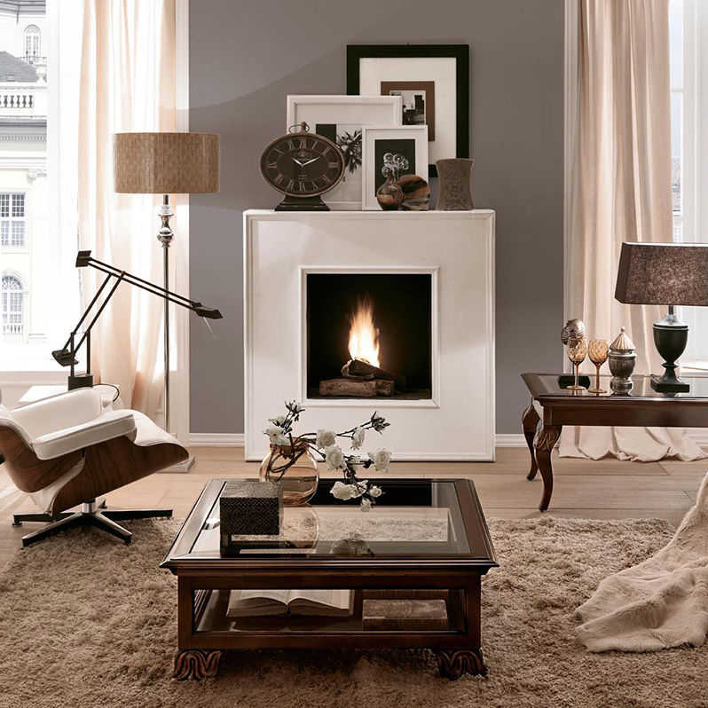 Cheminée à bois - RIVA - Villa Nova Italia - à poser / simple face / à ...