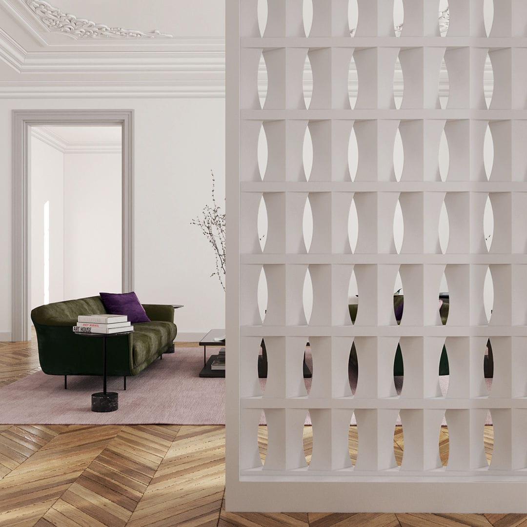 Claustra en plâtre - Brasilia - mg12 - d'intérieur / d'extérieur ...