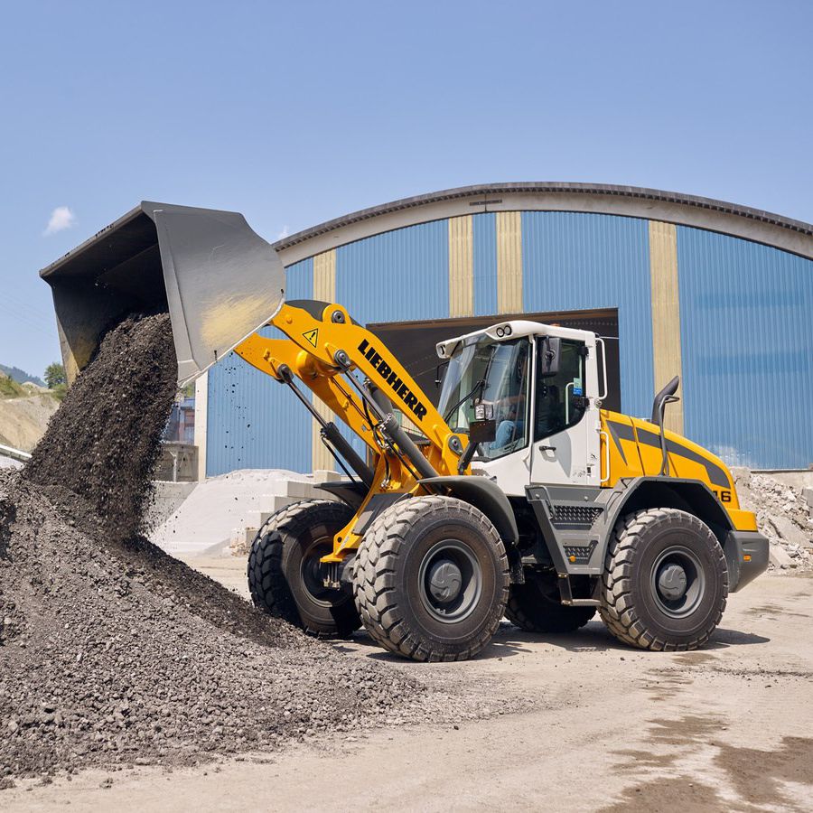 Chargeuse à roues - L 546 - Liebherr - diesel / pour chantier / Tier 4 ...