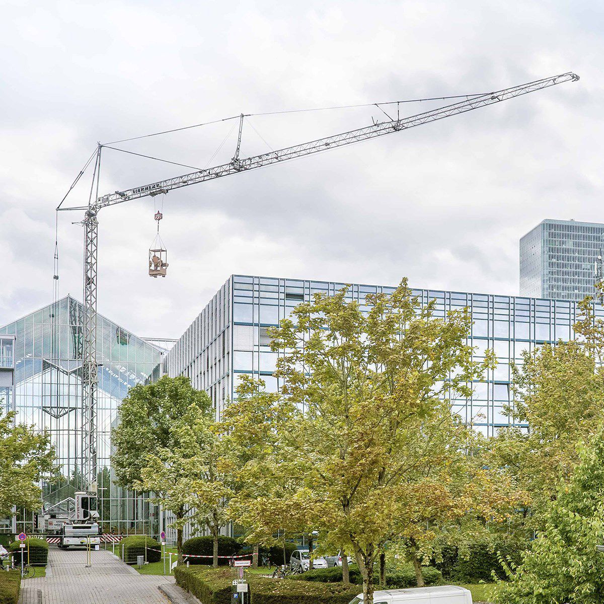 Grue hydraulique - MK 88-4.1 - Liebherr - à flèche relevable / mobile ...