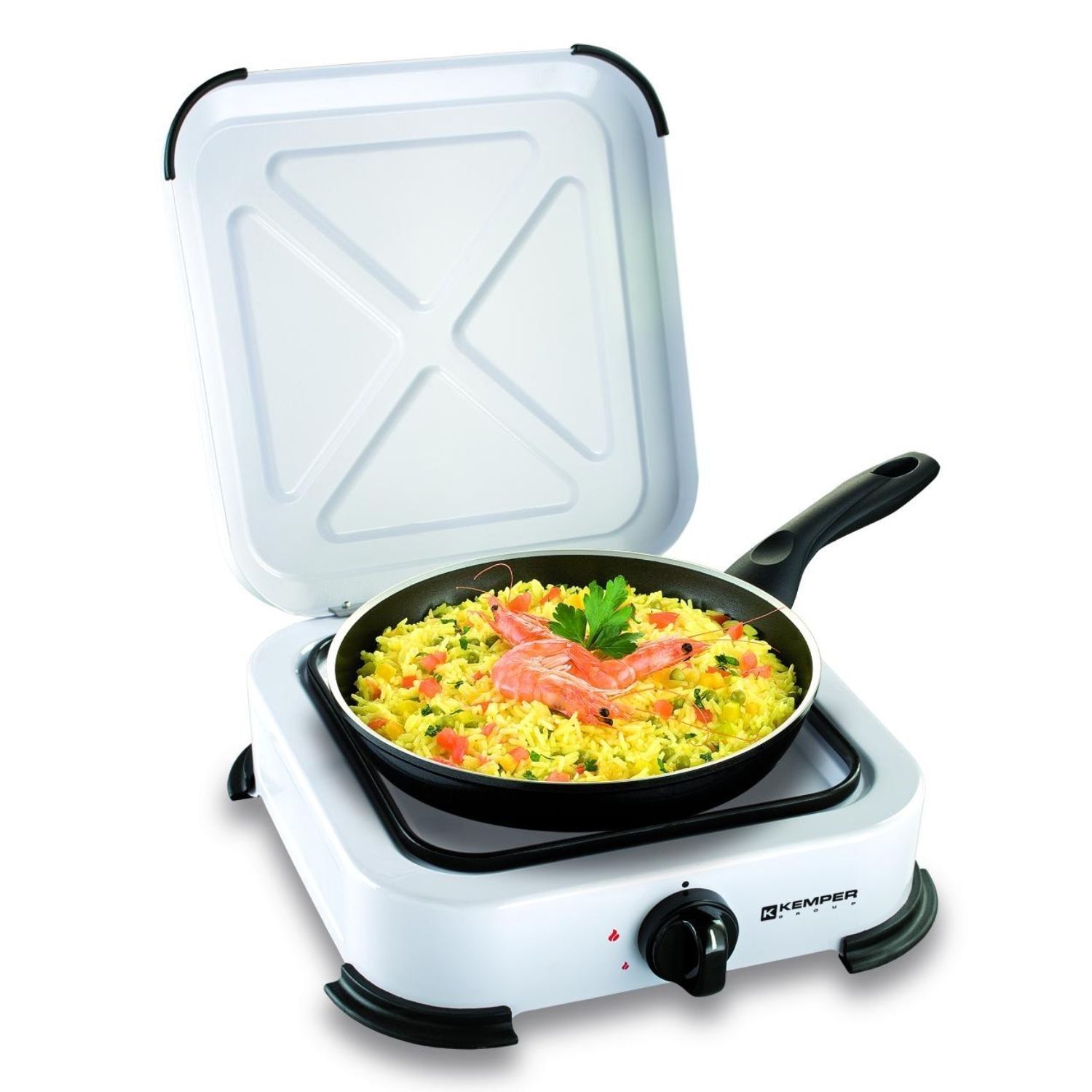 Réchaud à gaz - 104980 - Kemper - professionnel / 1 foyer / à poser