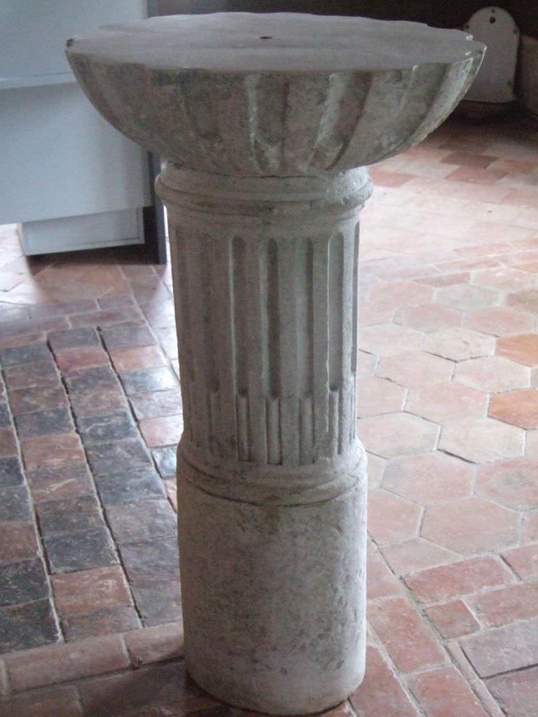 Colonne en pierre - bca materiaux anciens - en bois massif