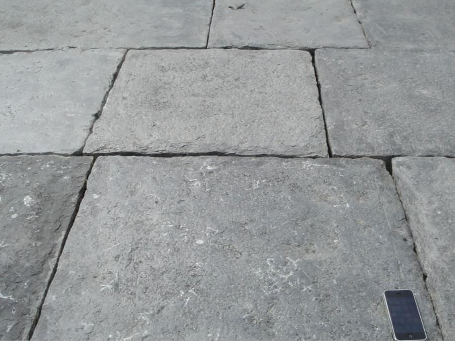 Pavé en pierre calcaire - 00871 - bca materiaux anciens - perméable ...