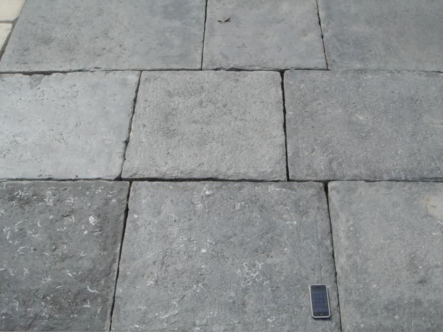 Pavé en pierre calcaire - 00871 - bca materiaux anciens - perméable ...
