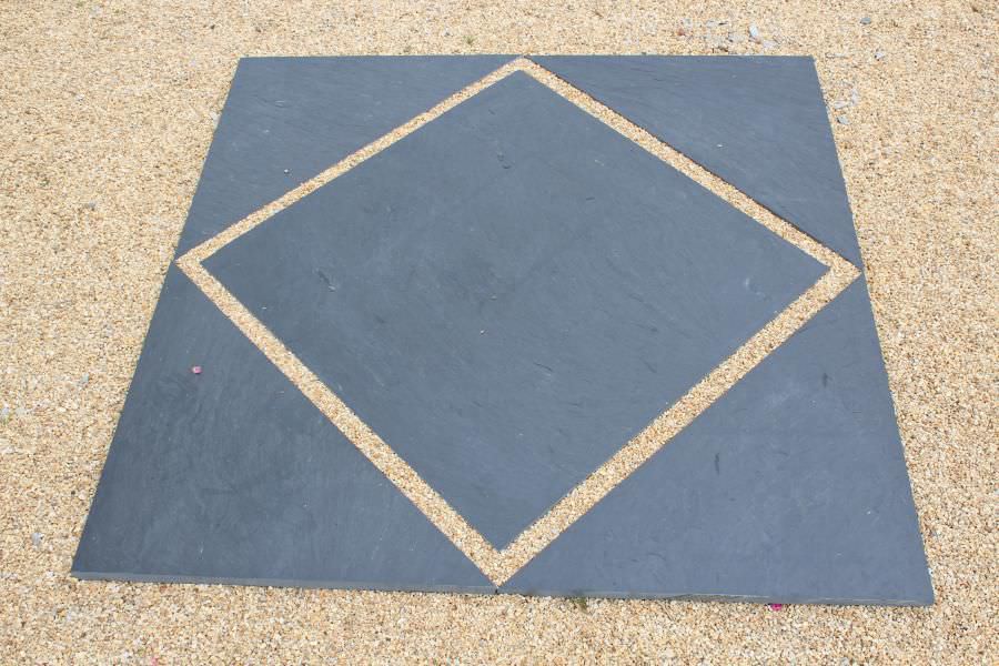 Revêtement de sol en ardoise - bca materiaux anciens - pour extérieur ...