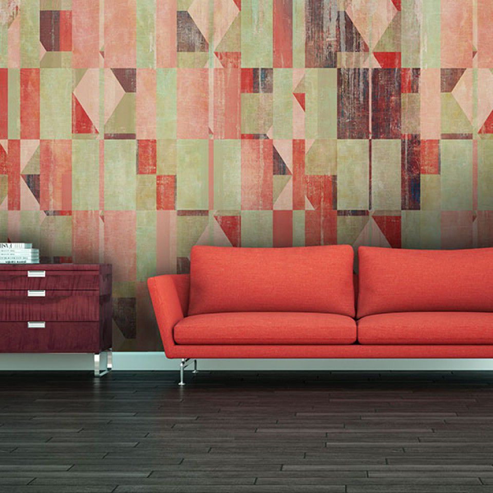 Papier peint contemporain - ETHNIKO - Neodko - en vinyle / en polyester ...