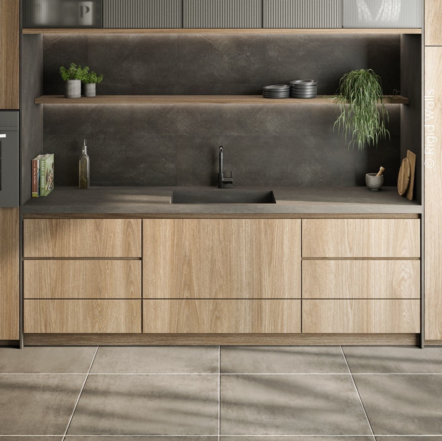 Revêtement mural pour intérieur - A14167 - lalegno - en pierre ...