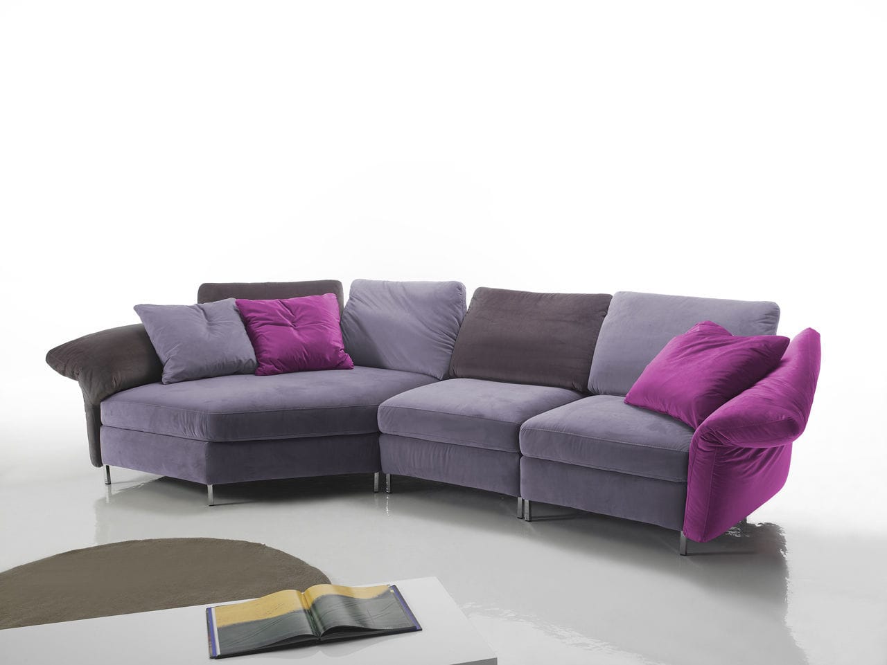 Canapé modulable - FLOWER - Very Sofa - contemporain / en tissu ...
