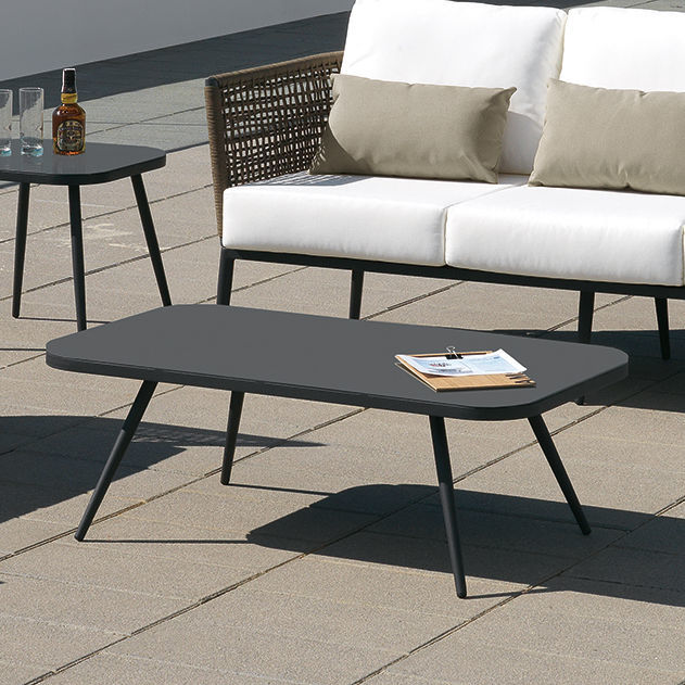 Table basse contemporaine - ROMA - ARKIMUEBLE - en aluminium / avec ...