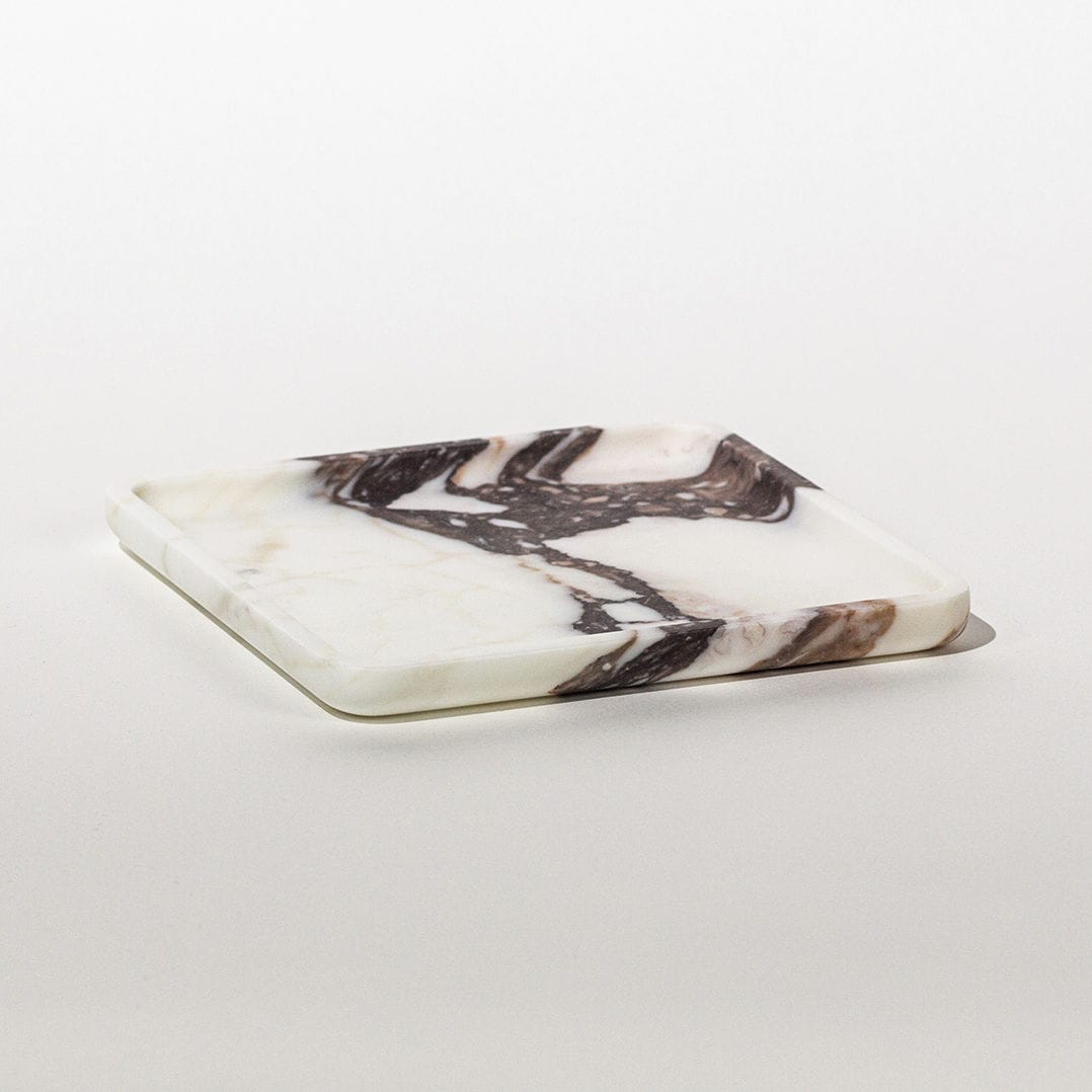 Vide-poche - SQUARE PLATE CALACATTA VIOLA - MAAMI HOME