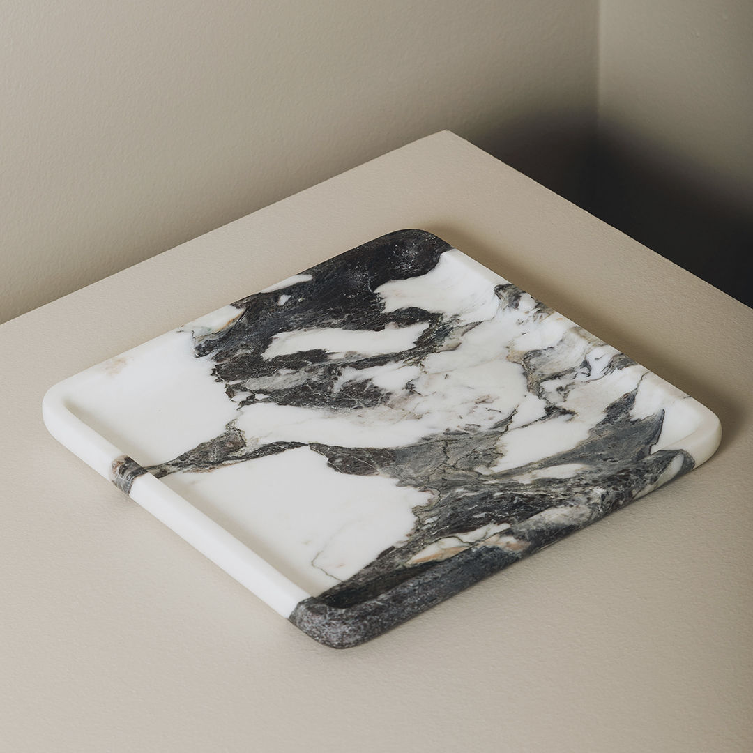 Vide-poche en marbre - SQUARE PLATE CAPRAIA - MAAMI HOME
