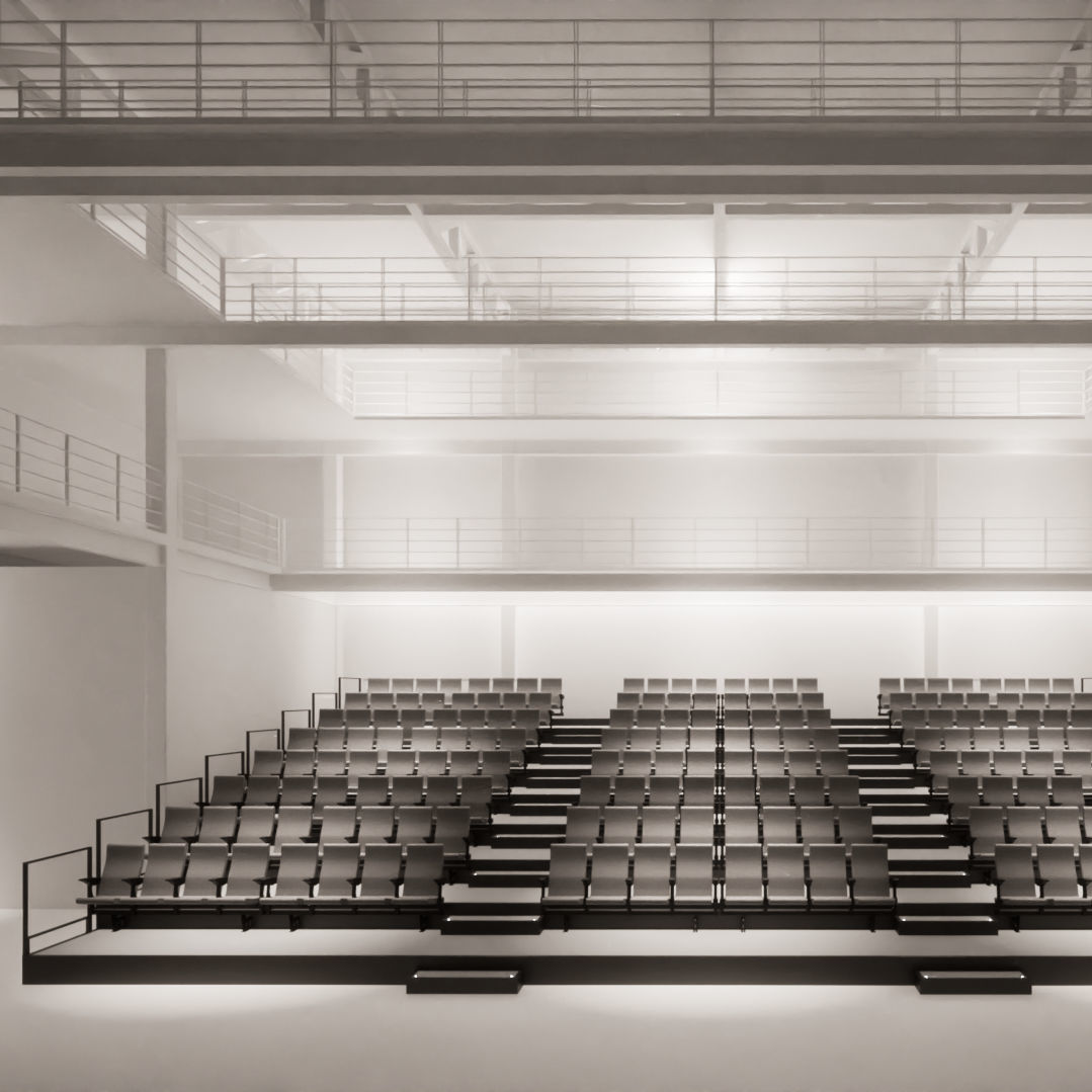 Gradin escamotable - STANDARD - Quinette Gallay - télescopique / mobile ...