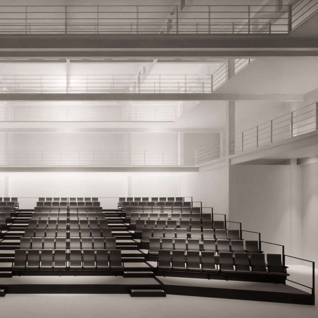 Gradin escamotable - POLYGONAL - Quinette Gallay - télescopique / en ...