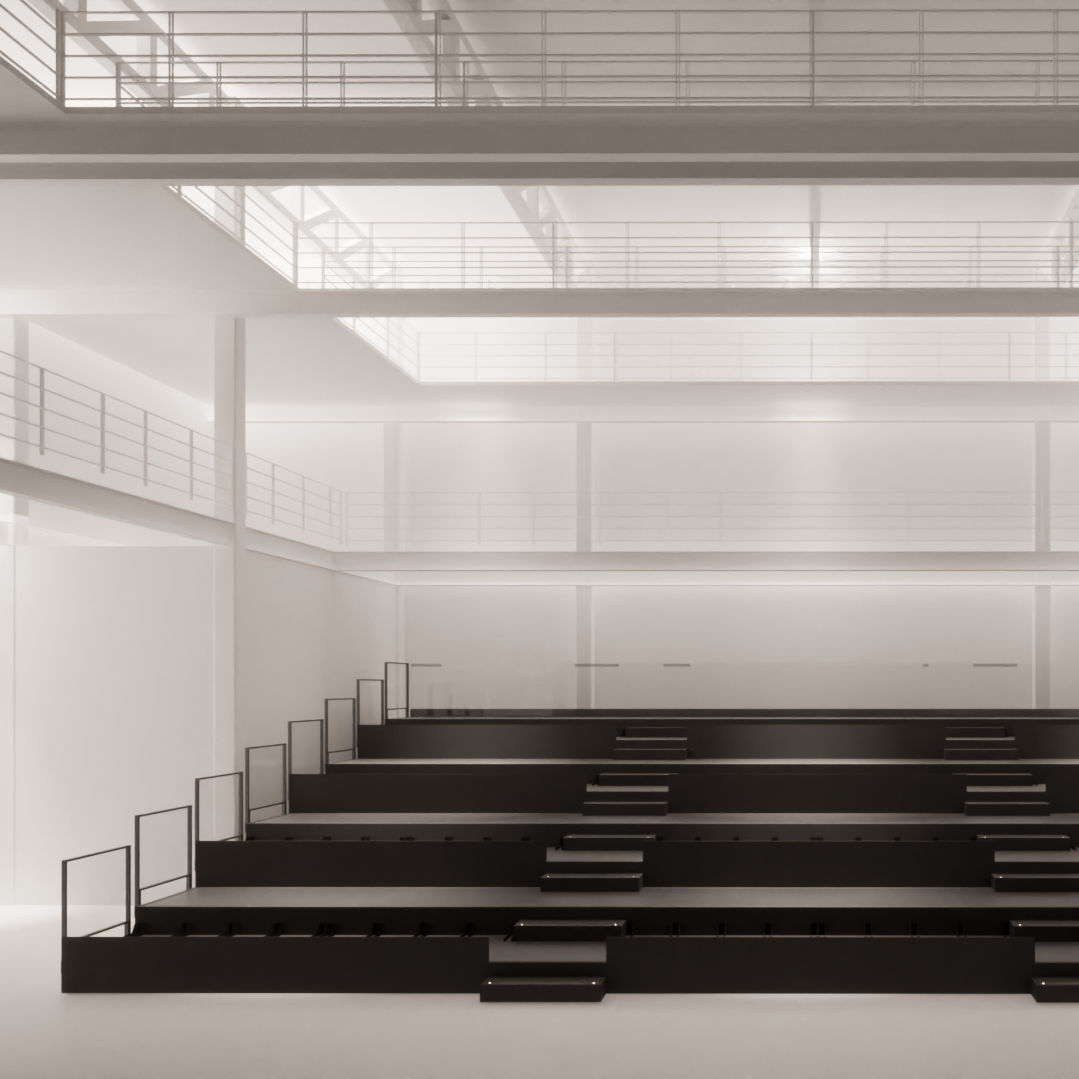 Gradin escamotable - CABARET - Quinette Gallay - télescopique / en ...