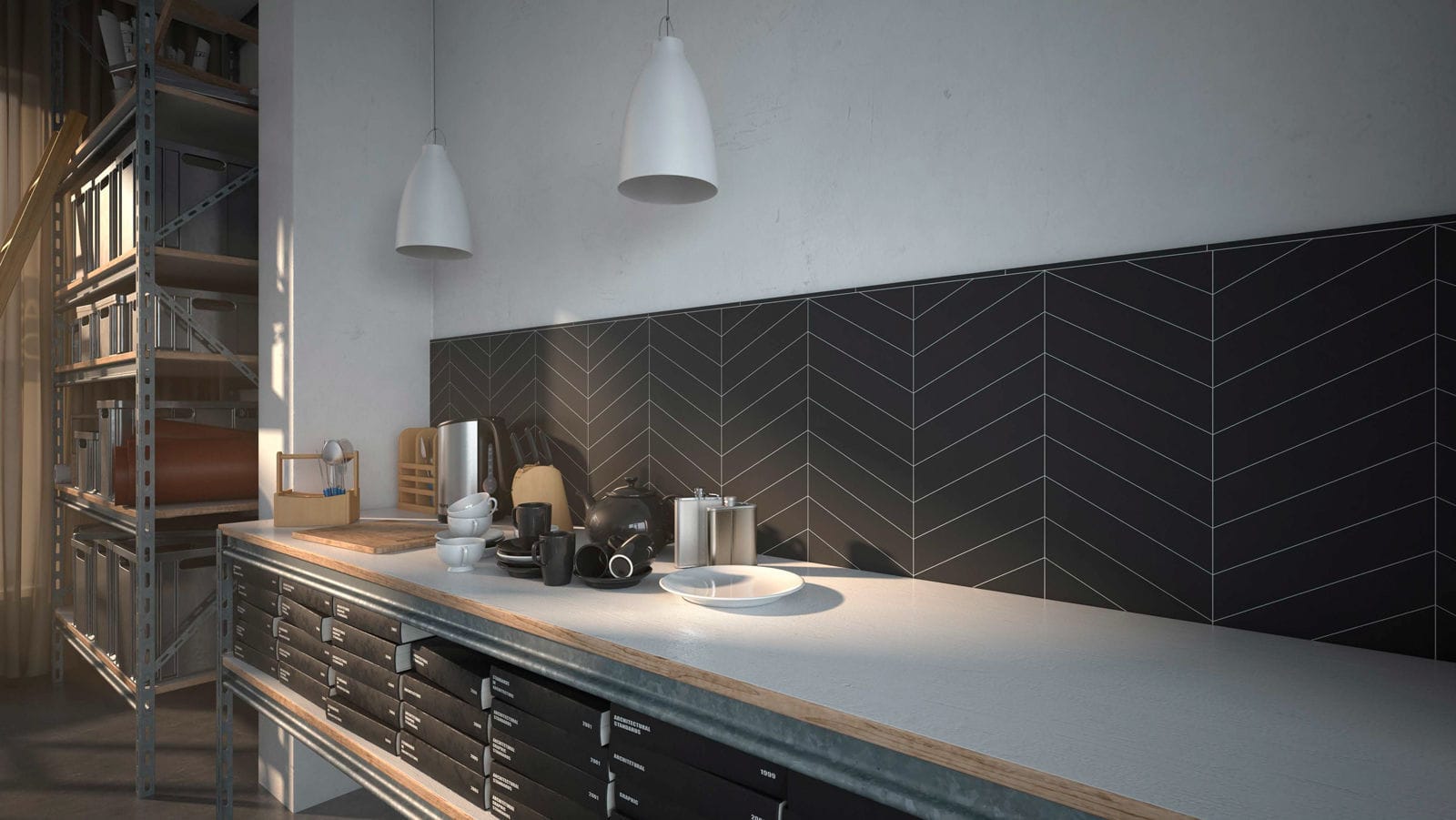 Carrelage d'intérieur - CHEVRON - WOW Design EU - mural / en céramique ...